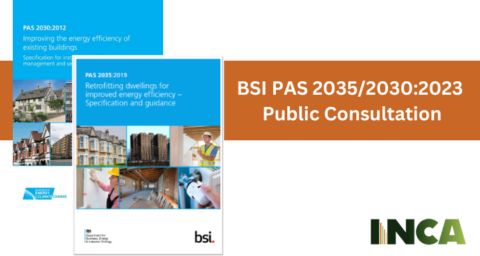 BSI PAS 2035/2030: 2023 Public Consultation - INCA EWI Trade Association